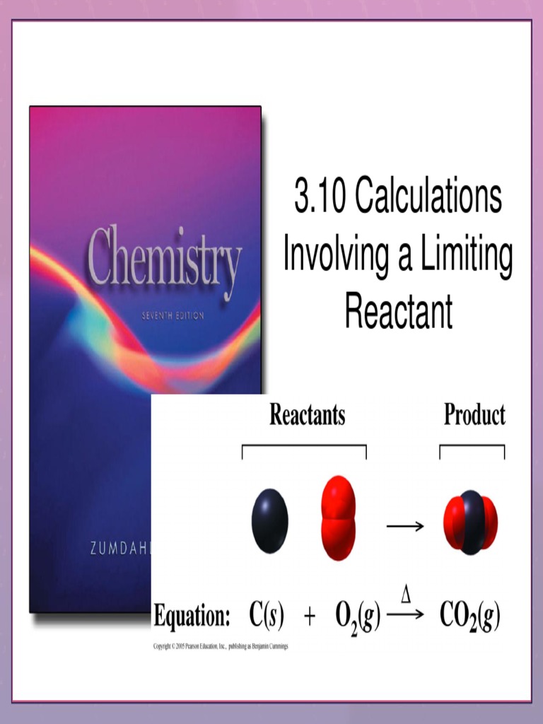 3 10 Calculations Involving A Limiting Reactant | PDF | Methanol | Mole ...