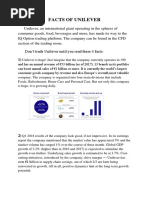 The Organizational Structure of Unilever | PDF | Organizational ...