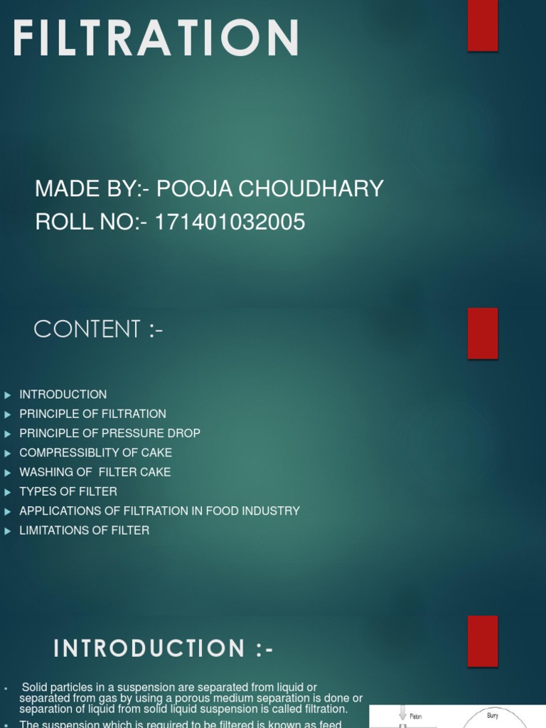 Filtration Fundamentals: An In-Depth Look at Principles, Applications ...