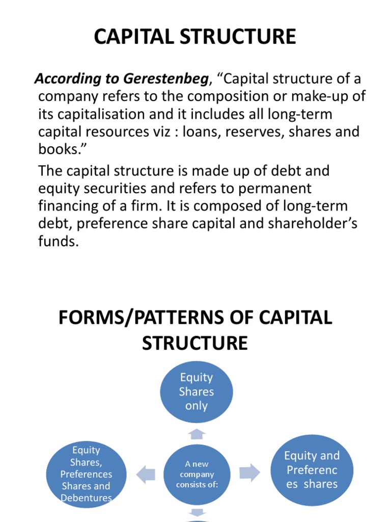 Capital Structure | PDF | Capital Structure | Cost Of Capital