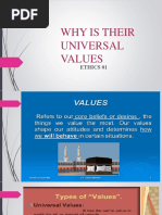 Universal Values | PDF | Value (Ethics) | Dignity