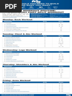 Calisthenics PPL | PDF