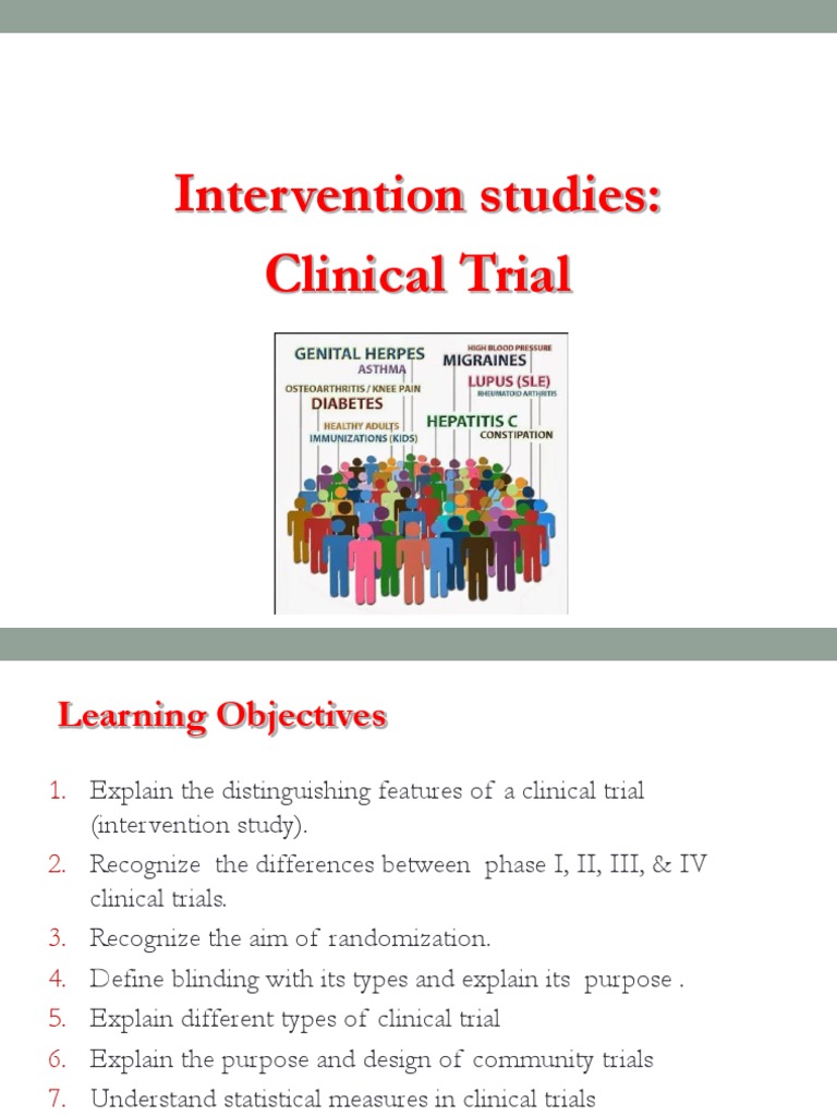 Intervention Studies | PDF | Clinical Trial | Health Research