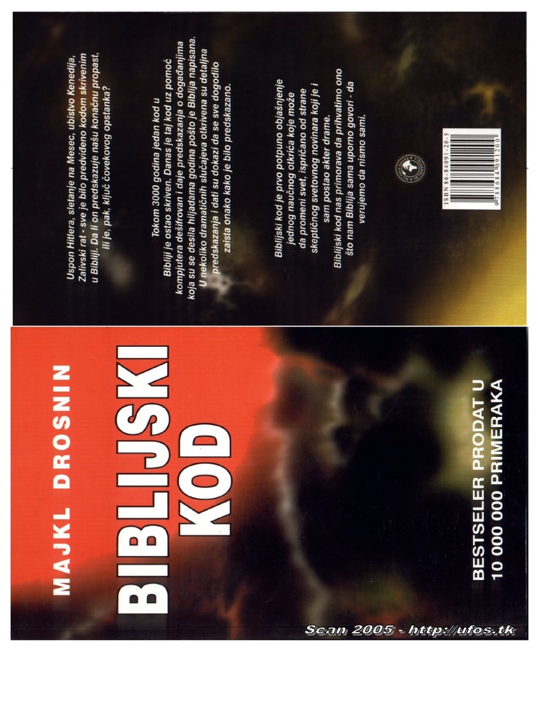 Majkl Drosnin - Biblijski Kod PDF | PDF