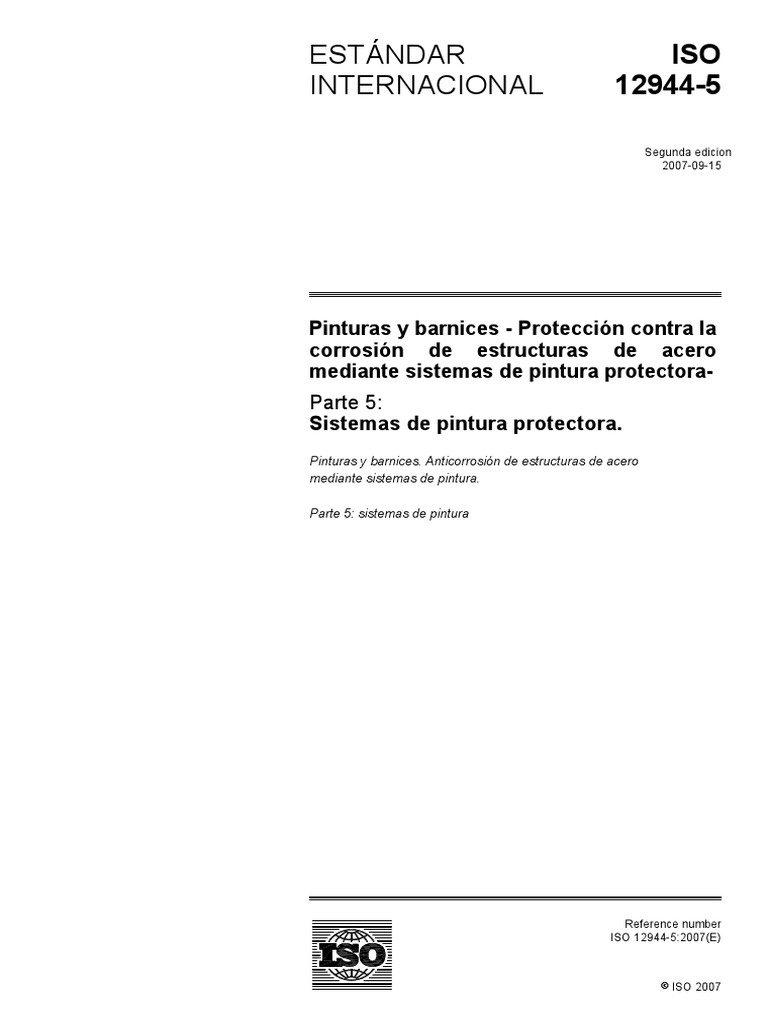 Norma ISO 12944-5.pdf | Epoxy | Poliuretano