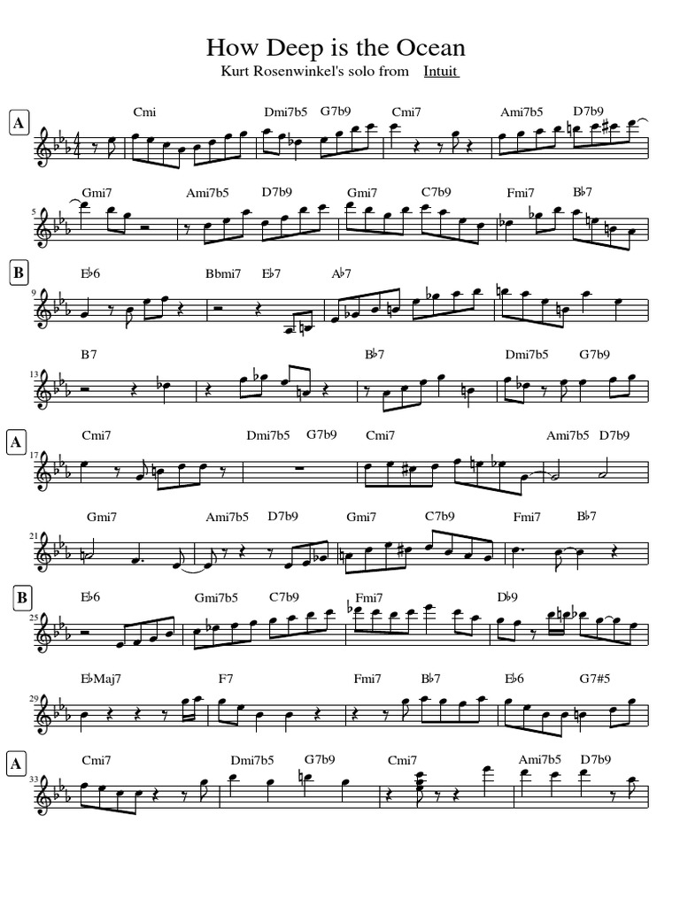 How Deep Is The Ocean | PDF