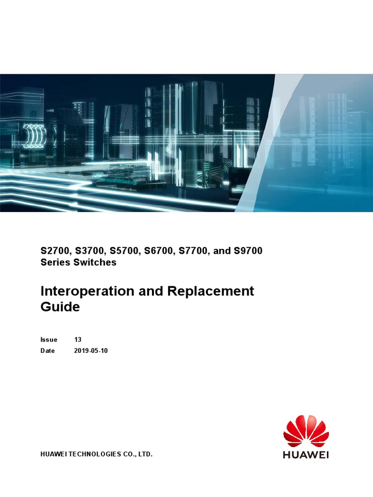 S2700, S3700, S5700, S6700, S7700, and S9700 Series Switches ...