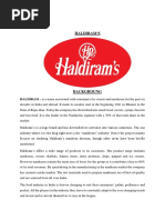 Haldiram's Case Study PDF | PDF | Convenience Food | Brand