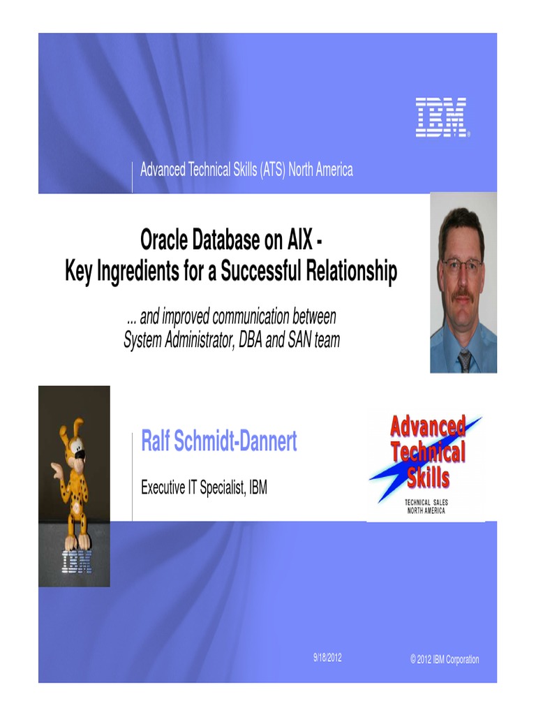 AIX On Oracle ARPUG Presentation PDF | PDF | Intel | Central Processing ...