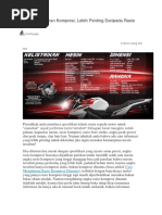 Daftar Ukuran Gigi Rasio Motor Standar Pabrik Lengkap - OTOSAE PDF | PDF