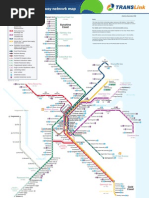 Brisbane Rail and Busway Network Map | PDF