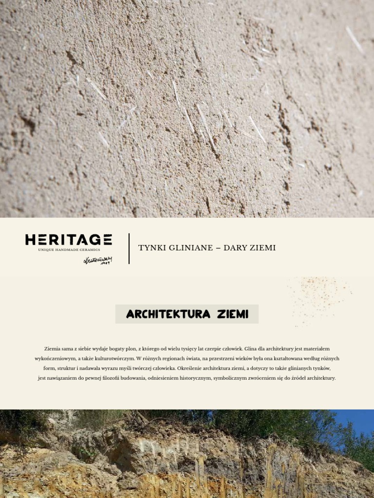 Katalog Tynki HERITAGE | PDF