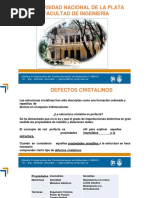 5.describir Los Defectos Cristalinos de Vacante y Auto Intersticial | PDF