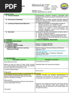 Class 10 Chemical Reactions Lesson Plan | PDF | Chemical Substances ...