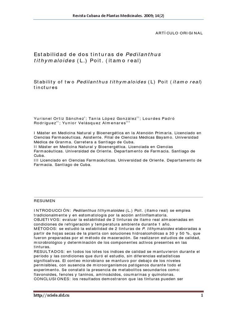 Itamo Real PDF | PDF | Plantas medicinales | Concentración