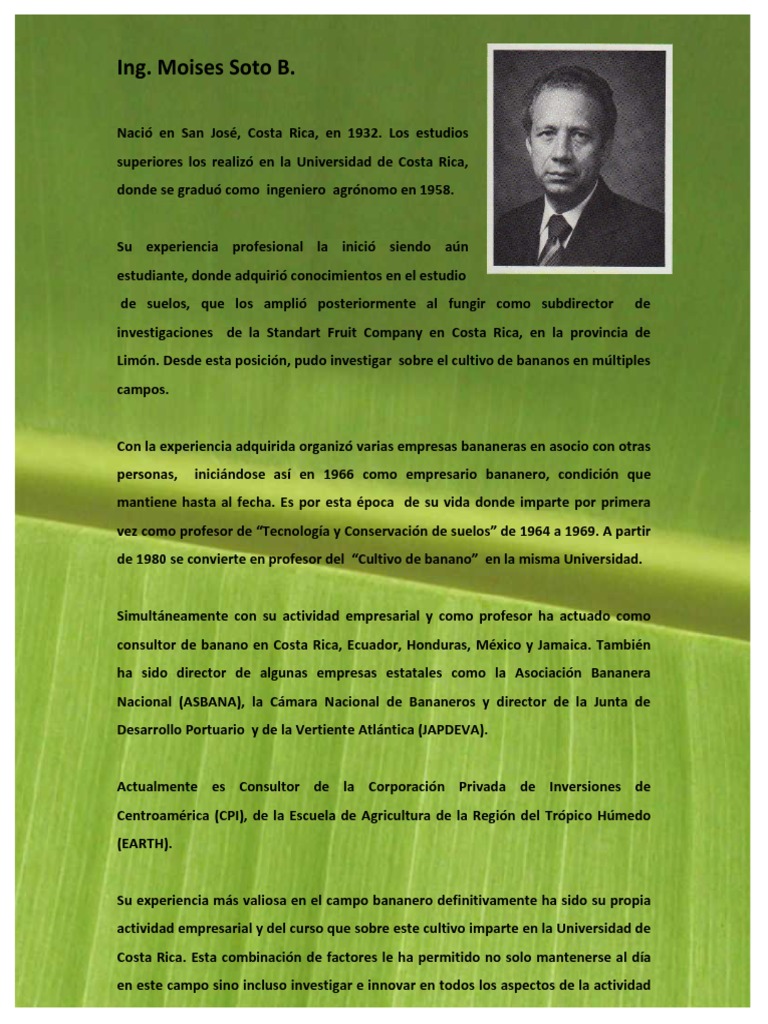 Ing. Moises Soto B. | PDF