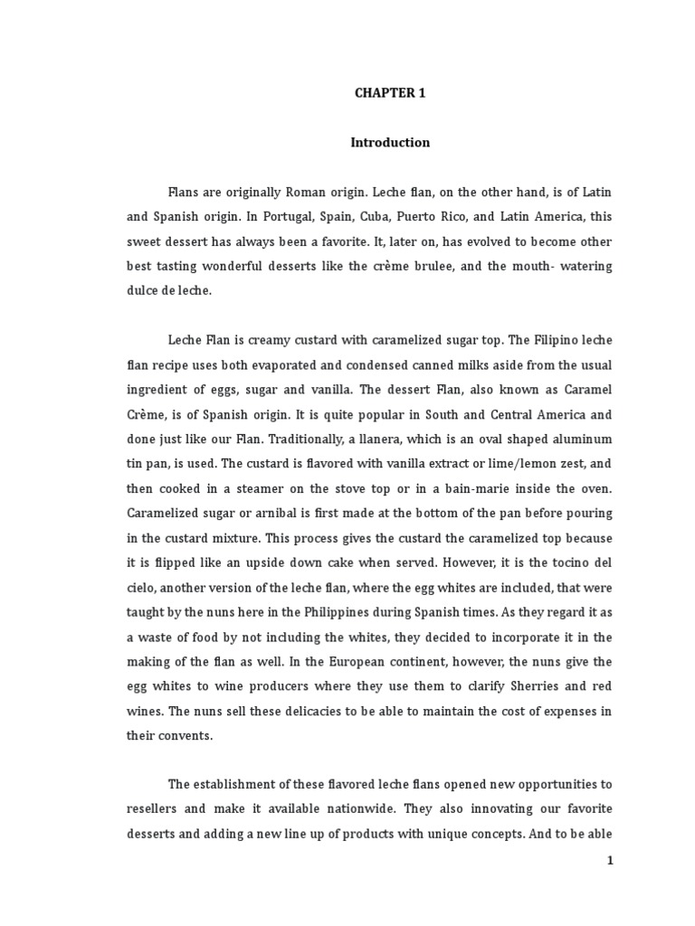 Feasib | PDF | Food And Drink | Food And Drink Preparation