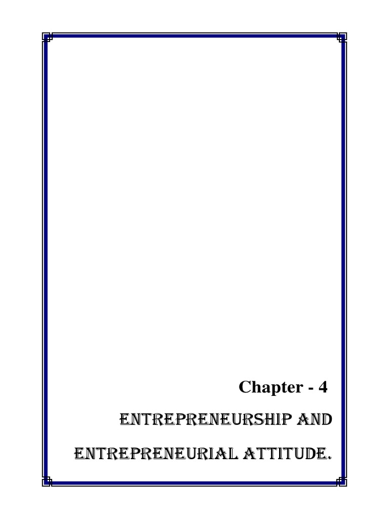 12 Chapter4 | PDF | Entrepreneurship | Creativity