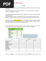 Simpson's Diversity Index - Practice Questions | PDF | Language Arts ...