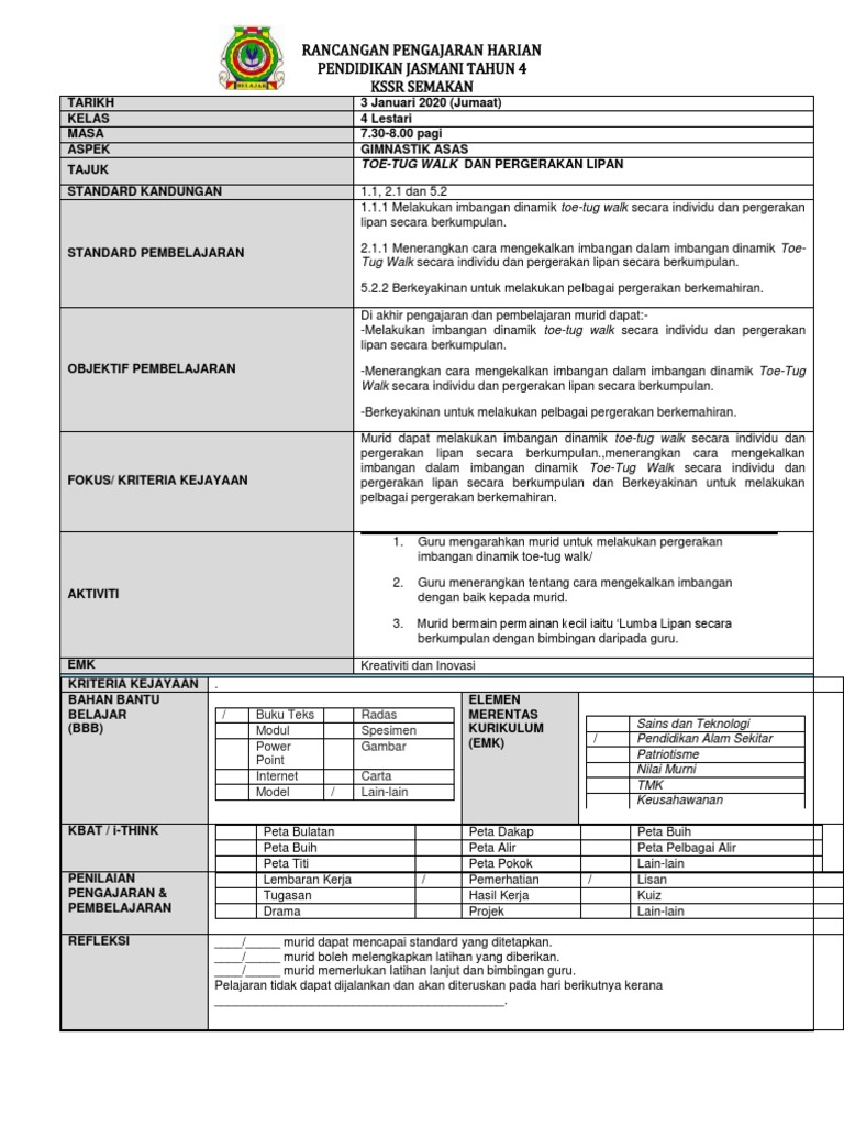 RPH M1 (Jumaat) | PDF