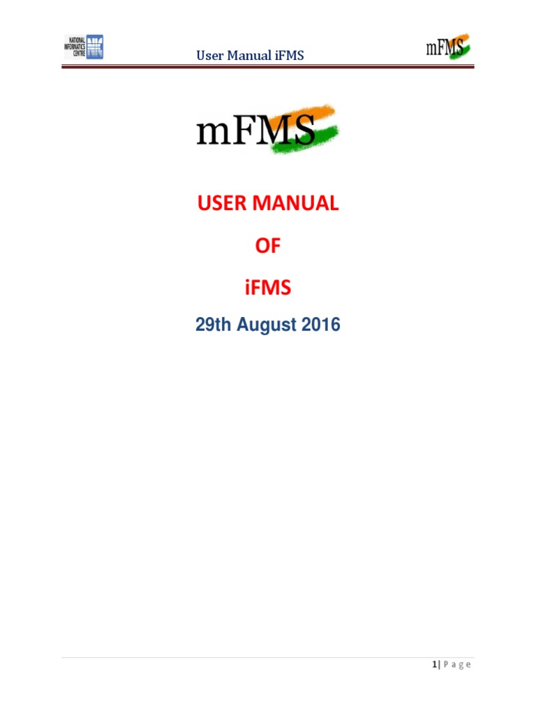 USER MANUAL iFMS | Download Free PDF | Receipt | Use Case