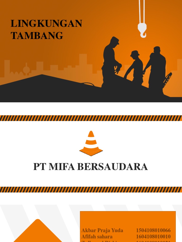 Lingkungan Tambang (PT Mifa Bersaudara) Team Iii | PDF