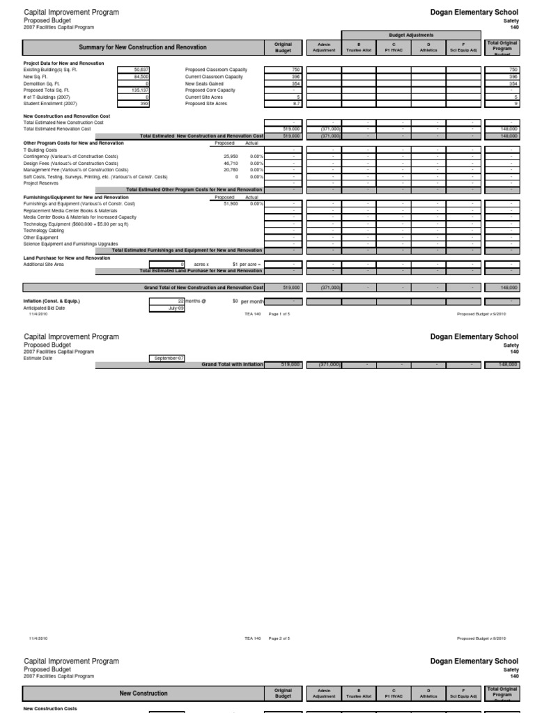 Dogan Elementary School/Houston ISD Safety Construction and Renovation ...