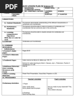 Dll-Science 6, q2 Week 1 | PDF | Human Musculoskeletal System | Skeleton
