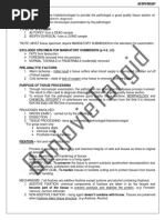 Direct Sputum Smear Microscopy (DSSM) PDF | PDF | Tuberculosis | Medical Specialties