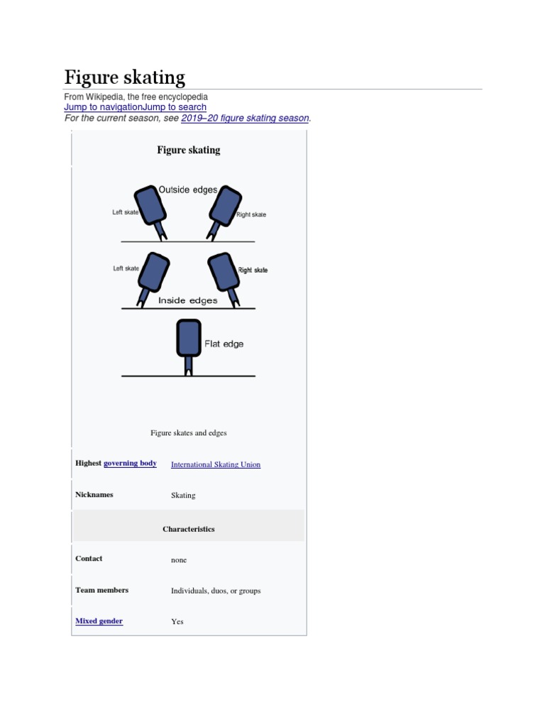 PE | PDF | Figure Skating | Ice Sports