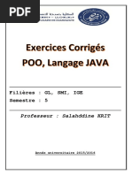 Cours de Java Complet | PDF | Structure de contrôle | Java (Langage de programmation)