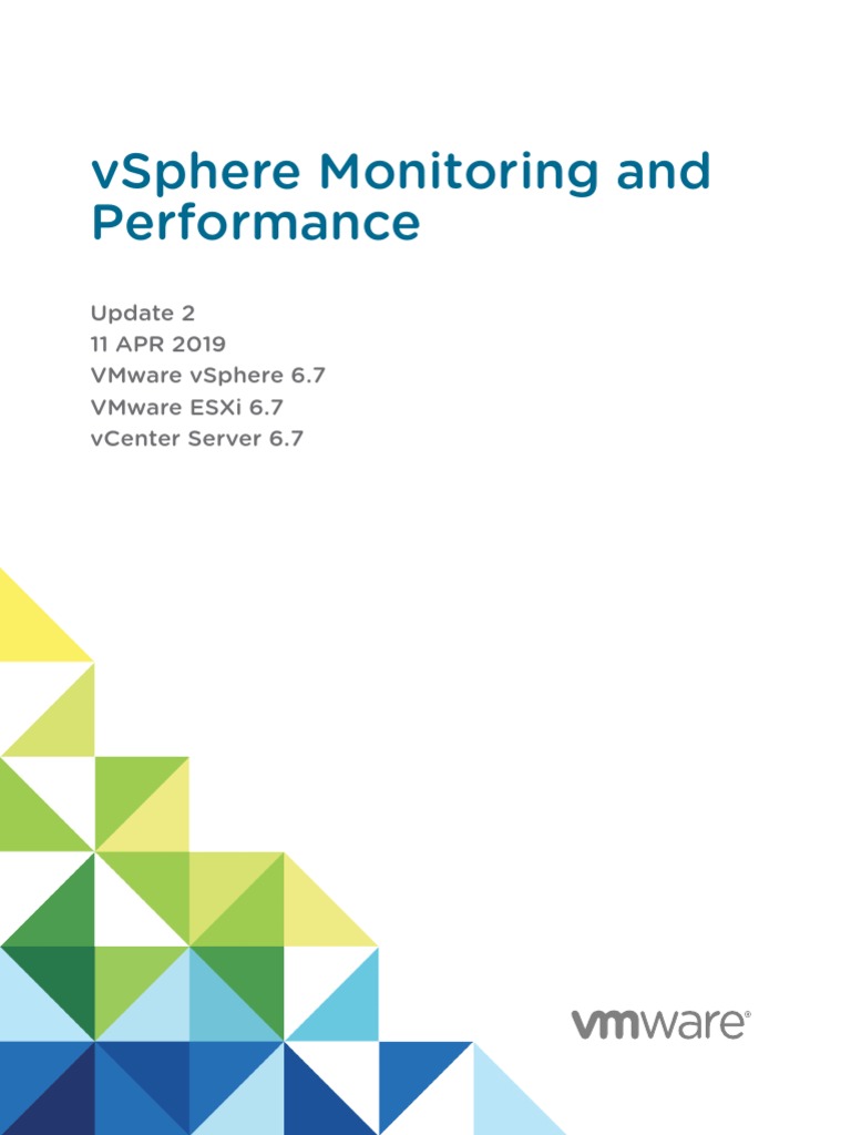 Vsphere Monitoring and Performance PDF | PDF | Central Processing Unit ...