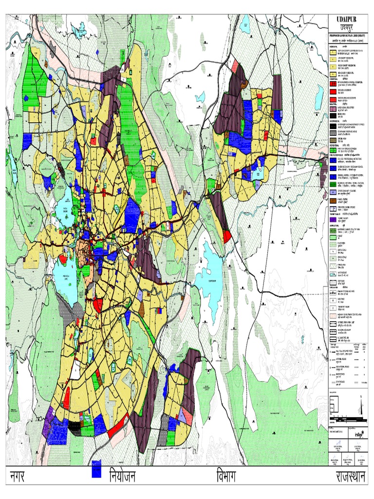 Udaipur Master Plan Map PDF | PDF