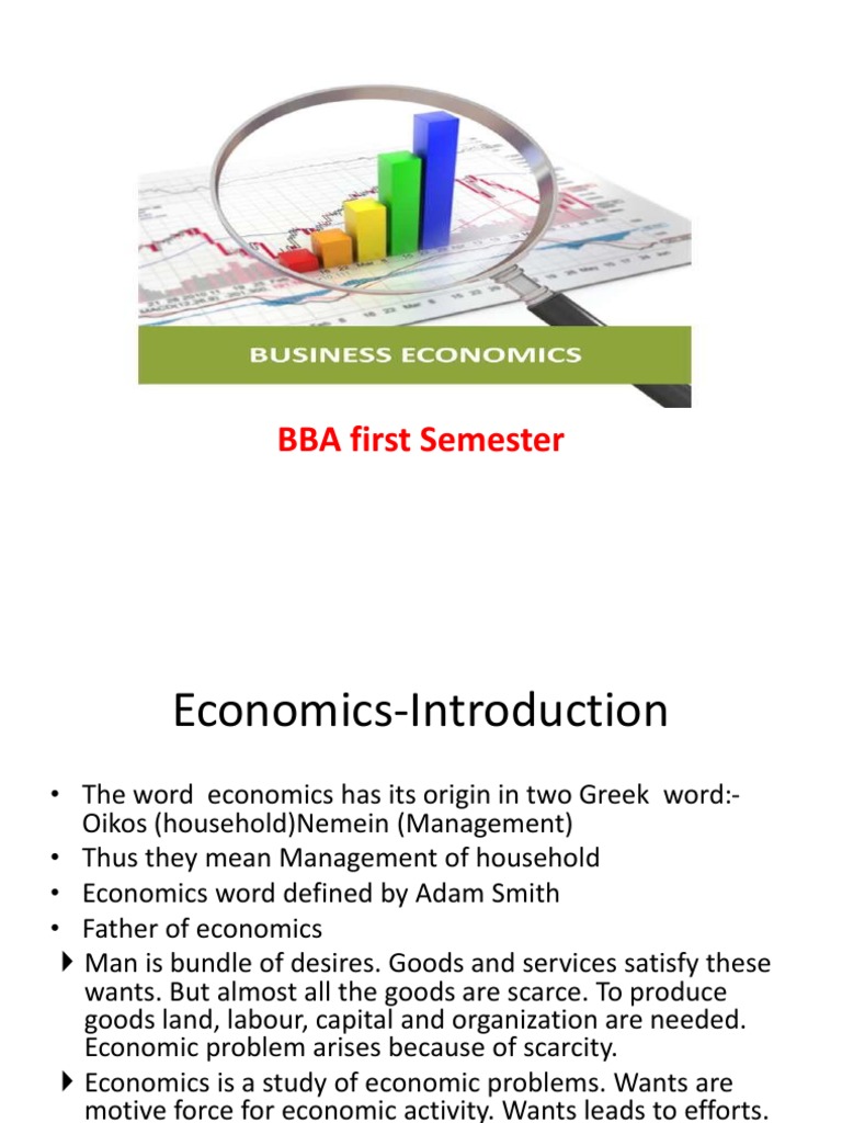 Business Economics BBA 1 | PDF | Microeconomics | Economics