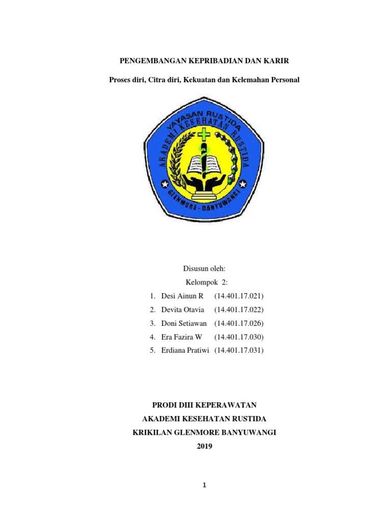 Citra Diri, Konsep Diri Kel 2 | PDF