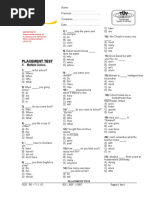 Test To Determine Your English Level | PDF