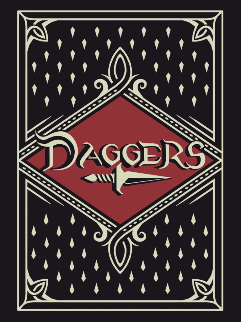 Dagger Game | PDF | Playing Cards | Leisure Activities