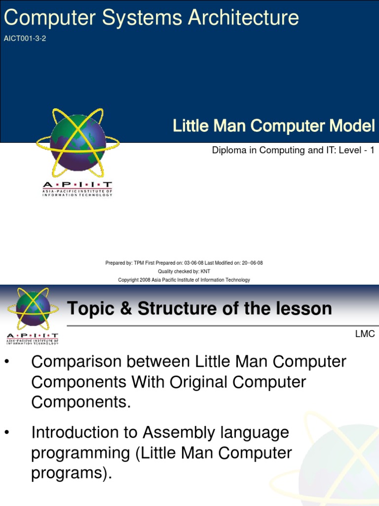 04 Csa LMC | PDF | Computer Program | Programming