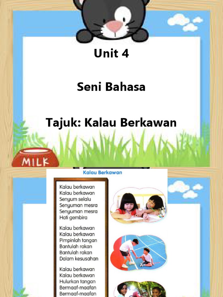 Unit 4 Seni Bahasa Kalau Berkawan | PDF