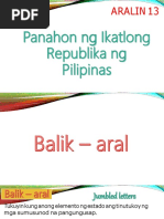 Ang Pamahalaan NG Pilipinas (1946-1972) Grade 6 Agila | PDF