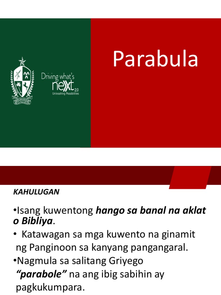 Parabula | PDF