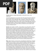 Plato's " Saving The Appearances" . | PDF | Plato | Socrates