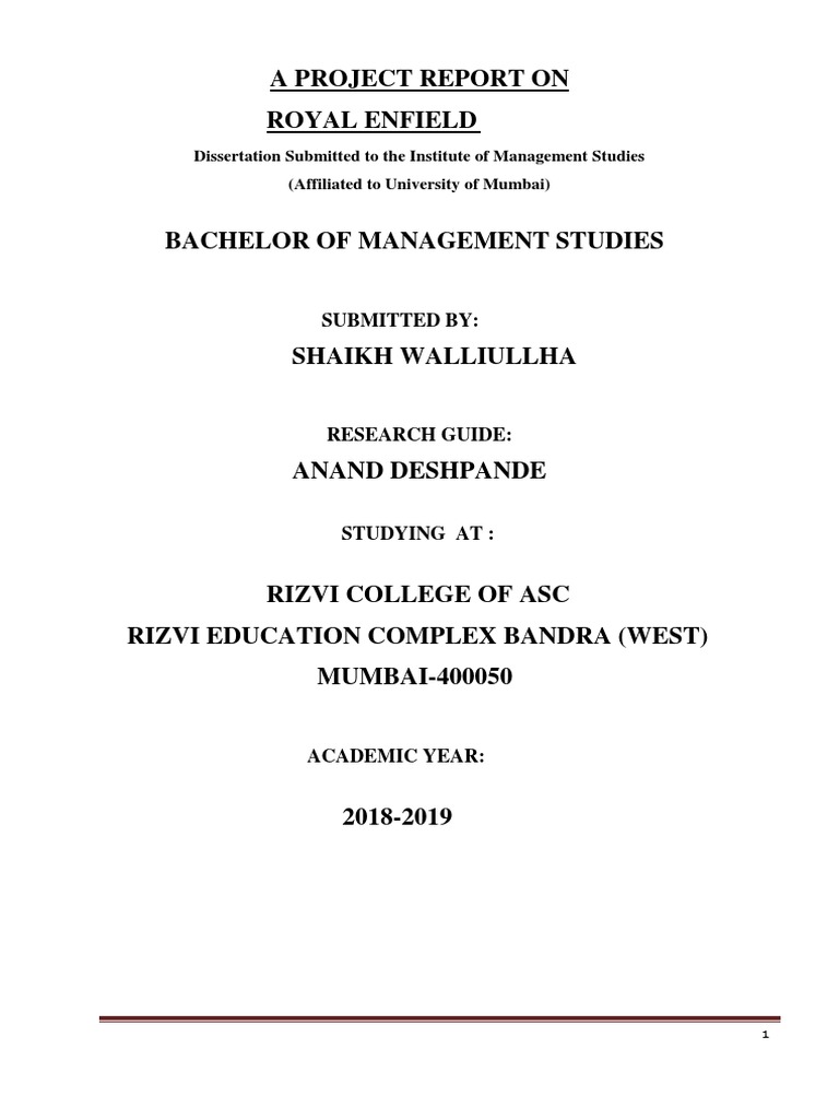 Waliullah Ka Blackbook Project | PDF | Perception | Marketing