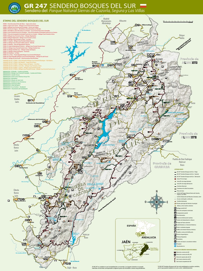 GR 247 Mapa PDF | PDF