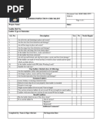 Hand Tool Inspection Checklist | PDF
