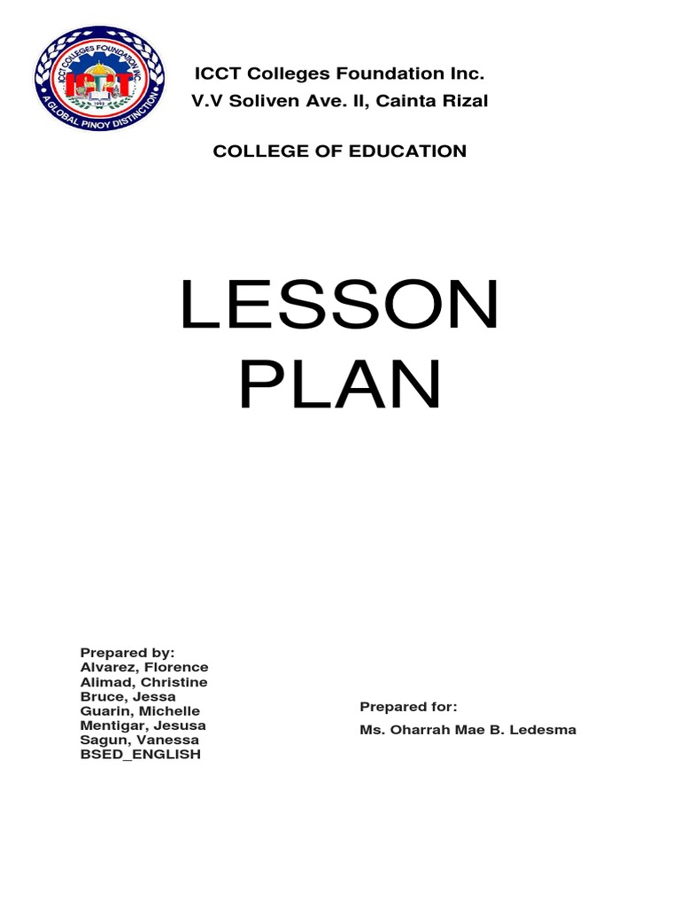 Adjectives Lesson Plan | PDF | Noun | Adjective