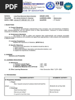 Teaching Demonstration Activity Guide Template PDF | PDF | Lesson Plan ...