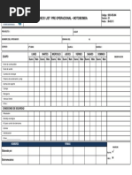 Check List Radio Base | PDF | Radio | Informática