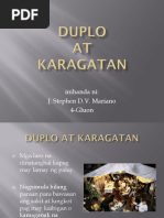 Mga Uri NG Dulang Panlasangan | PDF