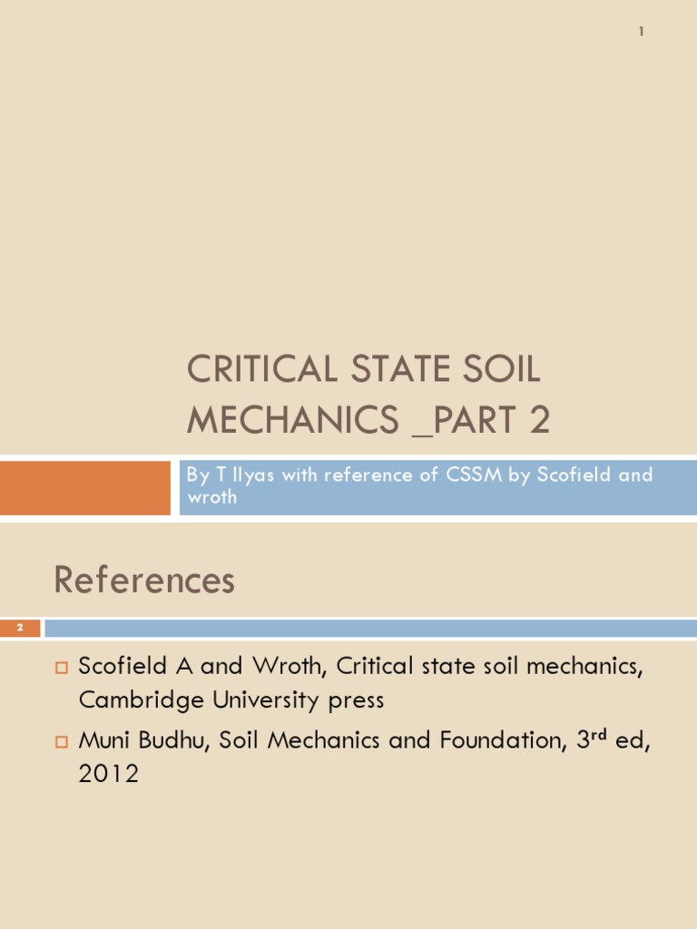 Critical State Soil Mechnics - Part2 | PDF | Yield (Engineering ...